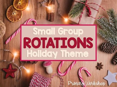 Small Group Rotations Powerpoints With Timer By Primaryworkshop