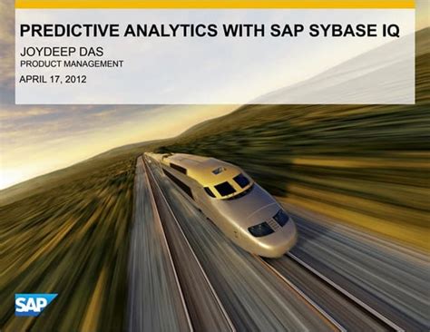 Predictive Analytics With Sap Hana