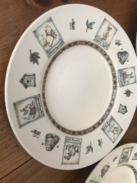 Vintage Disney Winnie The Pooh Stoneware 100 Acre Woods 11 Etsy