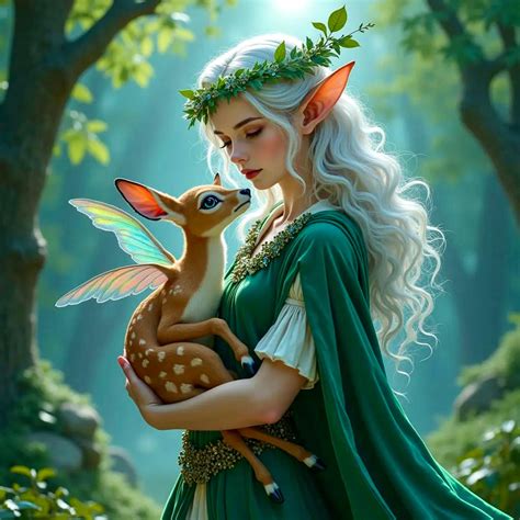 Download Ai Generated Nature Elf Royalty Free Stock Illustration