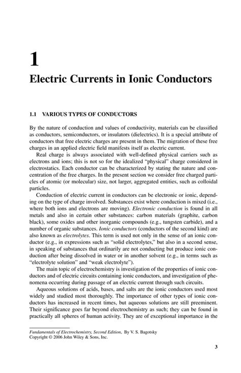 Electric Currents In Ionic Conductors 2005pdf
