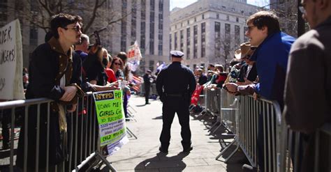 Trumps Calls To Protest Fall On Weary Wary Ears The New York Times