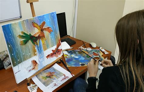 как рисовать масляными красками уроки Мастер классы художника