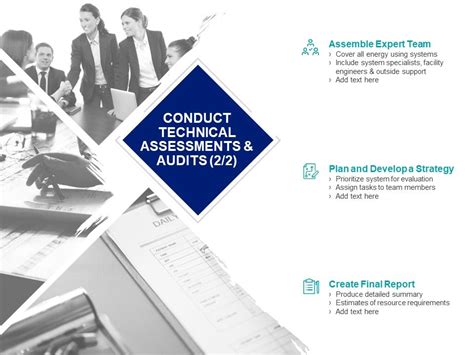 Conduct Technical Assessments And Audits Strategy Ppt Slide Template Presentation Sample Of