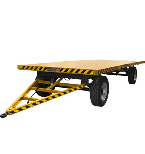 40ft 강화된 장비에 의해 견인되는 산업 Drawbar 평상형 트레일러 트레일러 Dolly 트레일러 Buy 트레일러 돌리 트레일러트레일러 견인 의해 구동 장비