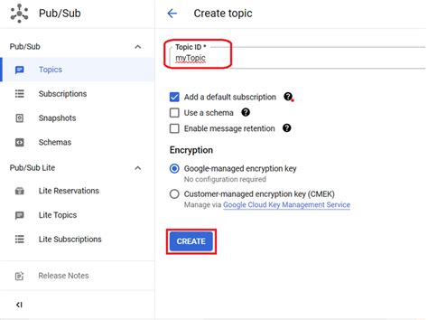 How To Create A Pub Sub Topic On GCP GeeksforGeeks