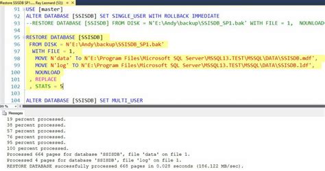 Deploying Ssis Projects To A Restored Ssis Catalog Ssisdb