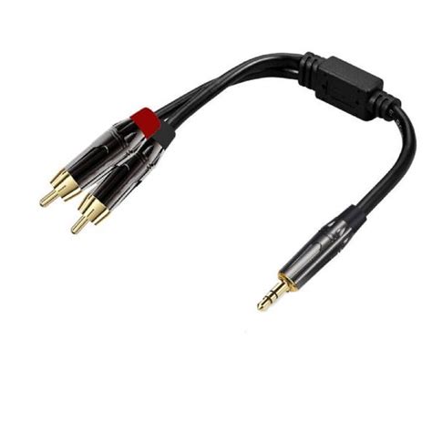35mm Male To Dual Rca Male Aux Jack Stereo Audio Cable 15m Otclk