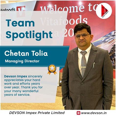 Devson Impex Private Limited On Linkedin Devsonimpex Teamspotlight