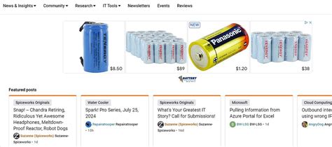Another Random Screenshot Water Cooler Spiceworks Community