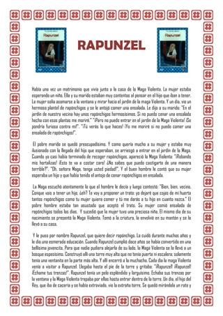 El Cuento De Rapunzel Docx