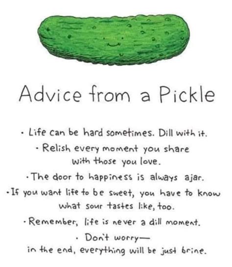 Positive Pickle Quotes