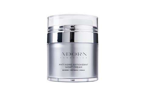 Adorn Anti Aging Antioxidant Botanical Night Cream Additive Free