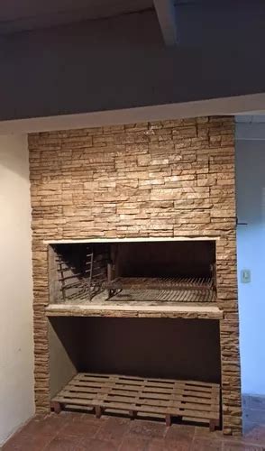 Revestimiento Pared Simil Piedra Ecostone Andes Crema Oxidad En Venta