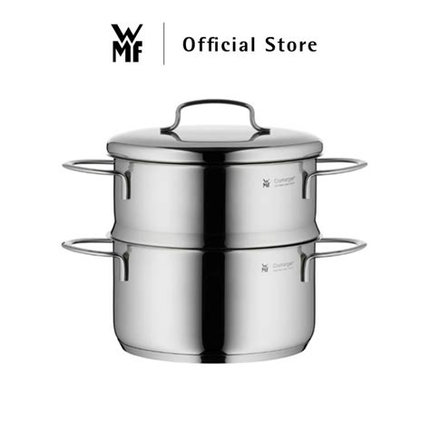 Wmf Mini Vegetable Steamer 16cm 15l Stainless Steel 1810 Shopee