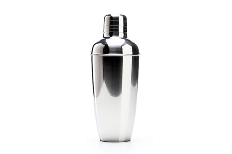 Premium Photo White Background Isolates Cocktail Shaker