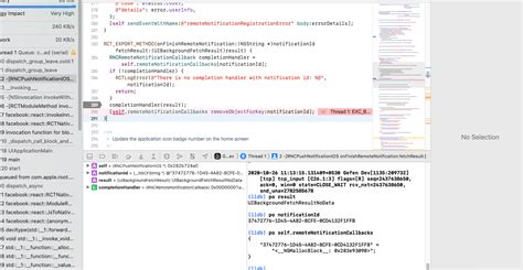 IOS App Running On IOS Crashes Every Time New Push Comes Issue React Native