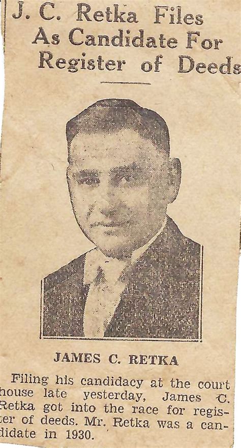 James Casimir Retka 1891 1971 Find A Grave Memorial