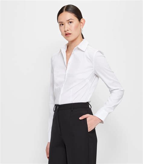 Long Sleeve Fitted Shirt Preview Target Australia