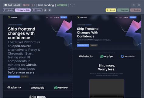 Visual Regression With Lost Pixel And Gitlab BLUESHOE