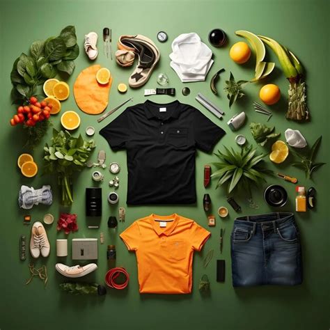 Photo Top View Classify Clothes Premium Ai Generated Image