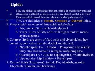 Lecture Lipids And Membranes PPT