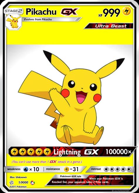 Pikachu Pokecardmaker