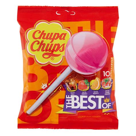 Chupa Chups Paper Stick 10 Lollips Global Brands