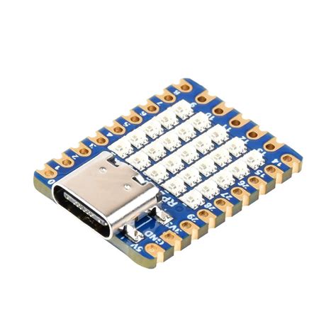 coding the waveshare rp2040 matrix