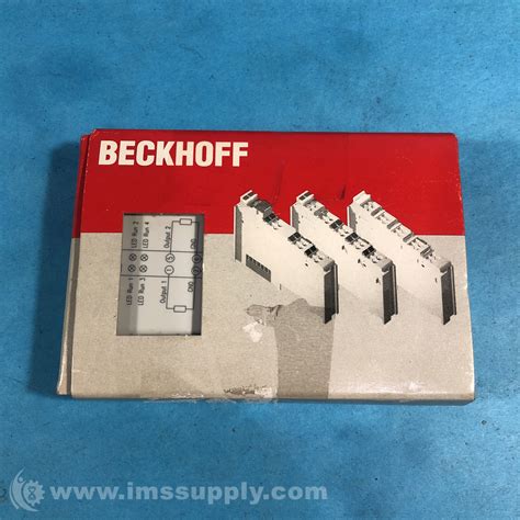 Beckhoff KL4034 Bus Terminal 4 Channel Analog Output IMS Supply