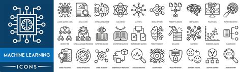 Machine Learning Icon Machine Learning Model Data Analysis