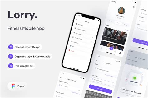 健身运动设置页面app Ui Kit Fig 云瑞设计