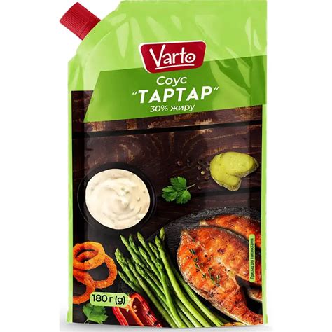 Соус Varto Тартар 30 180 г купити онлайн замовити в магазині Varus