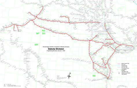 Multimodalways Burlington Northern Santa Fe Railway Archives Maps