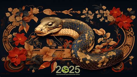 Новый 2025 год: картинки | новогодние в год Змеи