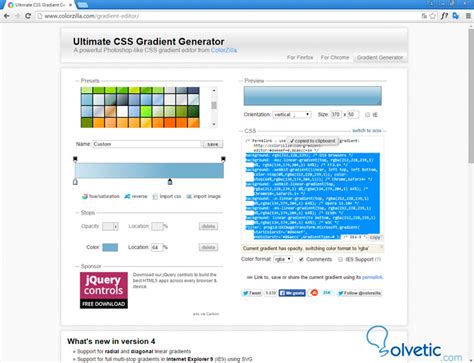 Crear Gradientes Con Css Solvetic
