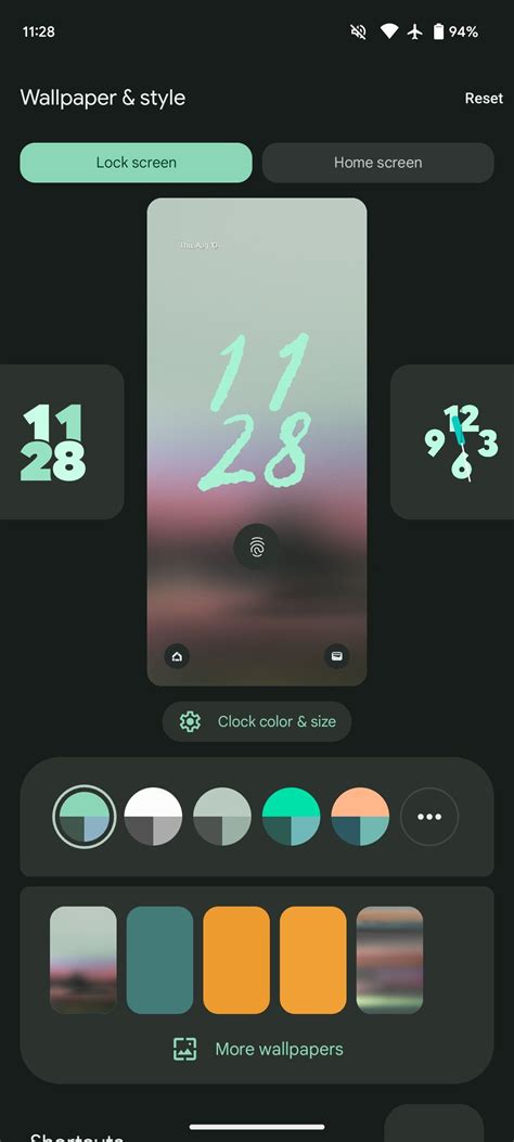 Android 14 Beta 5 Already Removes One Of The New Lock Screen Clock Faces