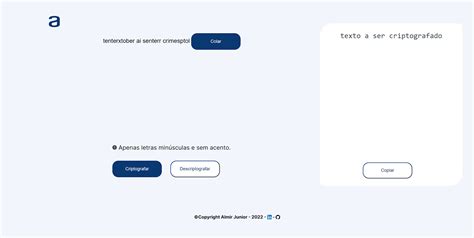 GitHub almirjunior p desafioOne decodificadorDeTexto Repositório