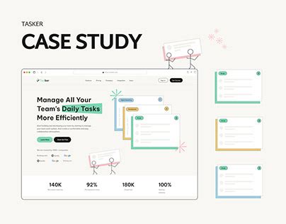 Task Management Software Case Study Projects Photos Videos Logos Illustrations And