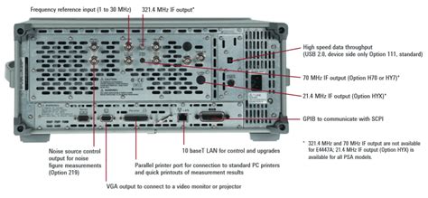 Keysight E4440a Spectrum Analyzer