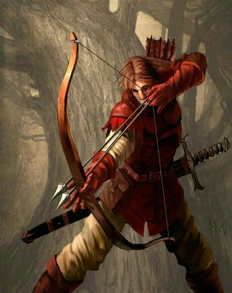 Fighter Archer Pathfinder Pfrpg Dnd Dandd D20 Fantasy Fantasy Art