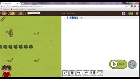 Play Code Monkey 24 Challenge Level Youtube