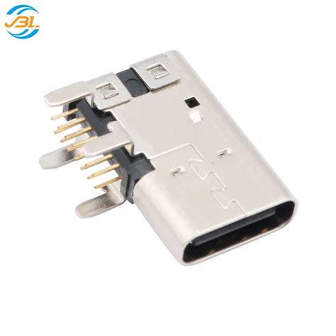Usb C Type C14pin Side Socket Chassis Cover Bend Angle 6 0mm Waterproof Type C Chassis