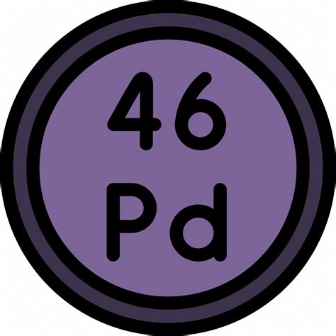 Periodic Table Chemistry Metal Education Science Element Icon
