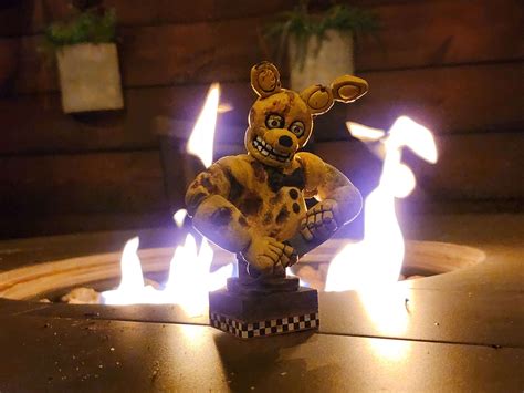 3d Printable Five Nights At Freddys Springtrap The Yellow Bunny