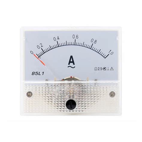 L AC Panel Meter Analog Panel Ammeter Dial Current Gauge Pointer Ammeter Lazada PH