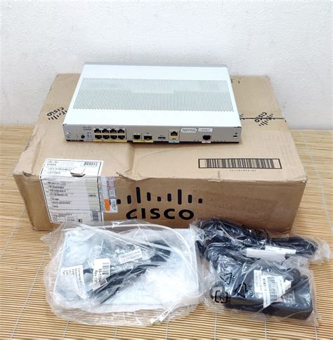 New Cisco C1118 8p Isr 1100 8 Ports Dual Ge Wan Eth Router G Shdsl Neu