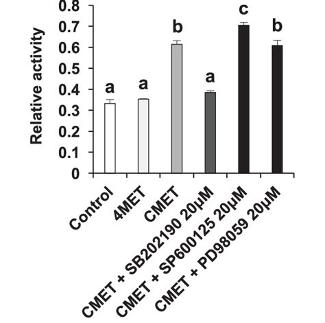 Effects Of Blockade Of P38 JNK Or ERK Activation On ALPase Activity