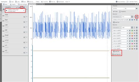 6 plot graph in mplab data visualizer
