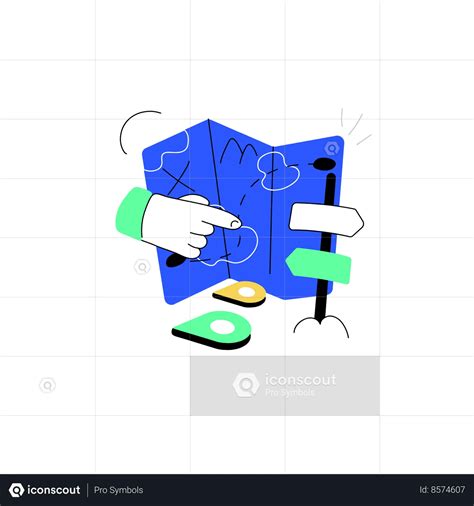 Direction Map Animated Icon Free Download Maps And Navigation